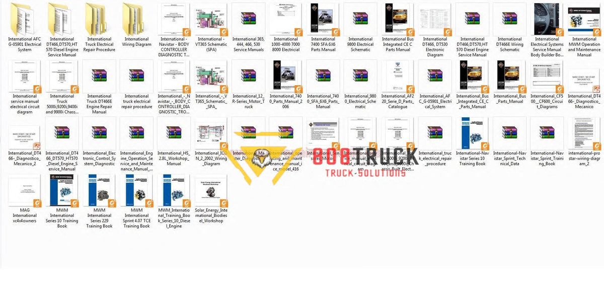 International Truck Full Set Manual DVD| 808TRUCKS 🚨