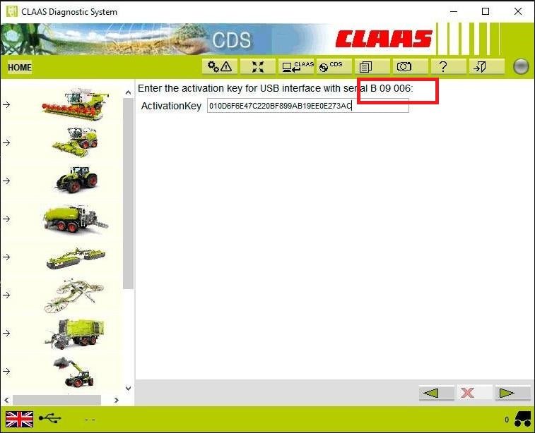 Claas Interface Activation Key| 808TRUCKS 🎯